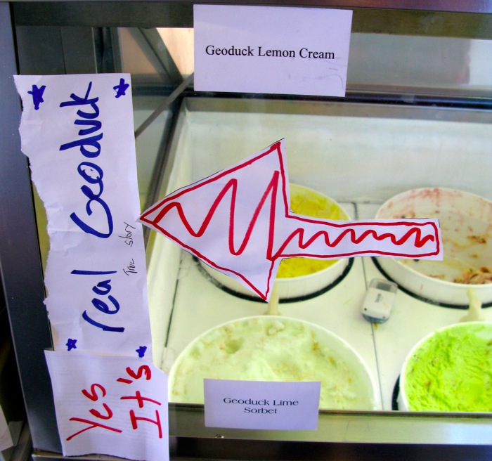 Would You Like a Scoop of Geoduck Ice Cream?